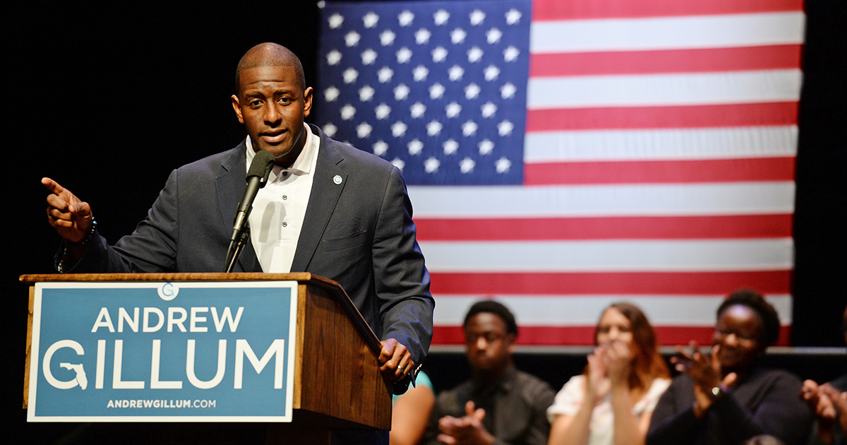 Gillum-DeSantis Slap-Down For Calling Him 'Andrew' Rooted In Jim Crow